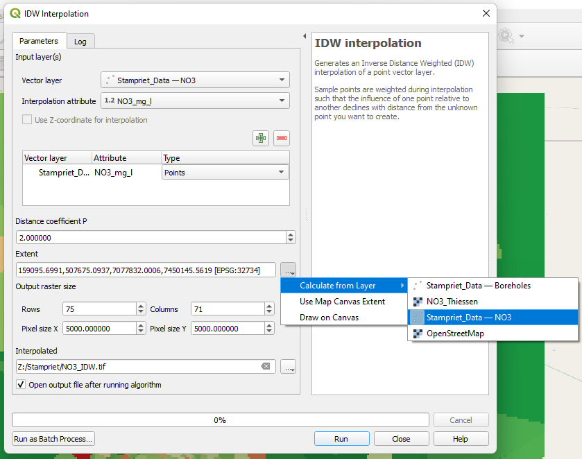 Tutorial: Create a groundwater quality map from borehole data | OCWGIS