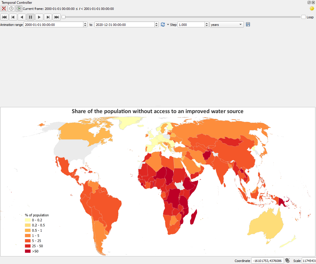 Create an Animated Choropleth Map | OCWGIS