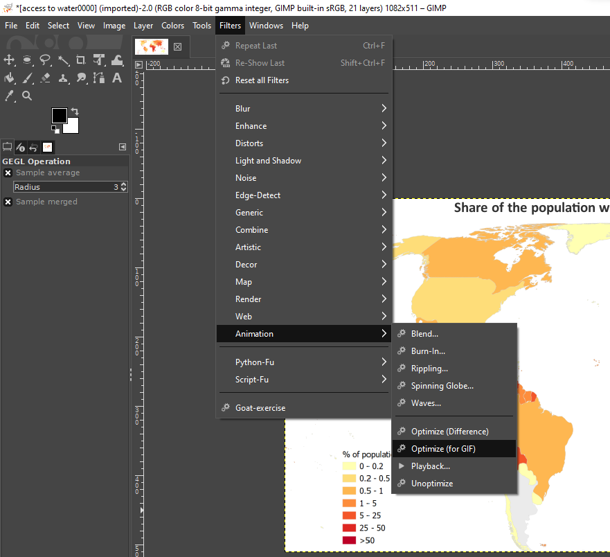 Create an Animated Choropleth Map | OCWGIS