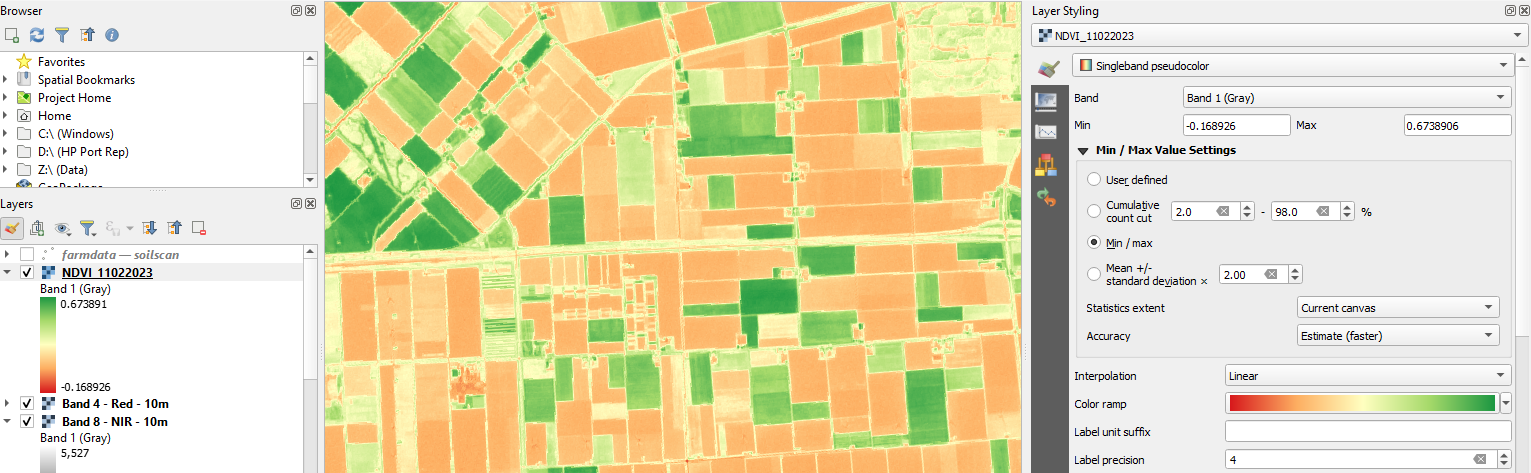Tutorial: Zonal statistics and area computation | OCWGIS