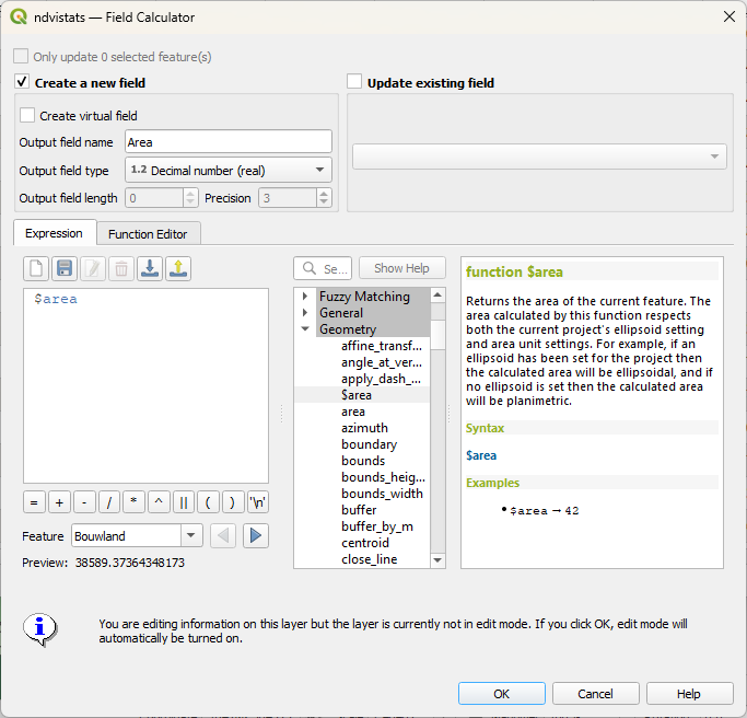 Tutorial: Zonal statistics and area computation | OCWGIS