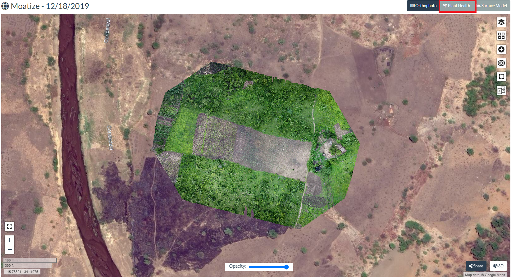 Tutorial: crop monitoring using vegetation indices | OCWGIS