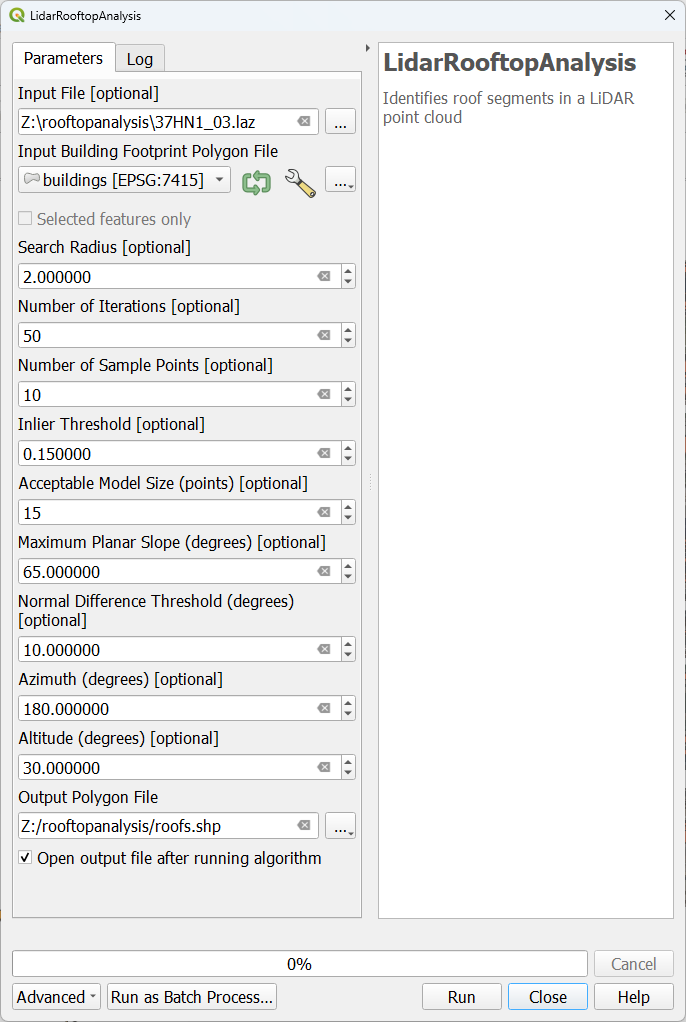 Rooftop analysis: LiDAR Rooftop Analysis | OCWGIS