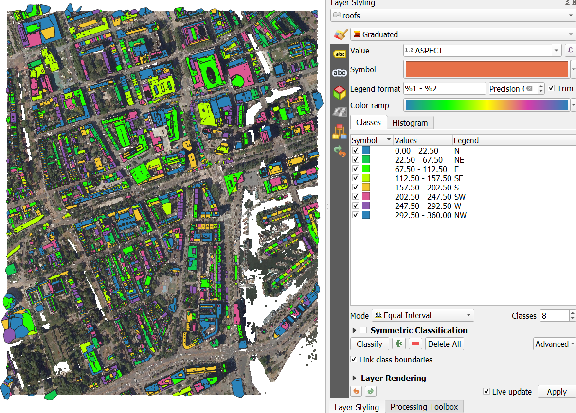 Rooftop analysis | OCWGIS