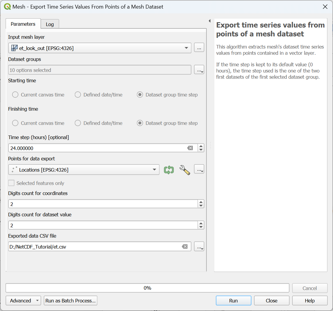 NetCDF in QGIS | OCWGIS