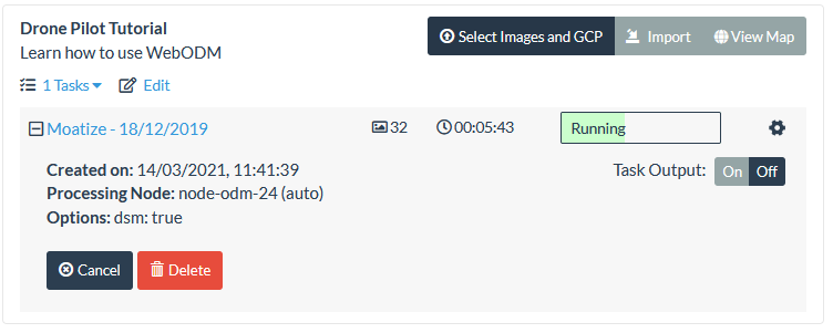 Tutorial: WebODM | OCWGIS