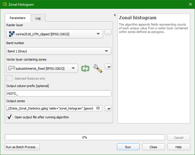 Tutorial Zonal Statistics and Area Computations | OCWGIS