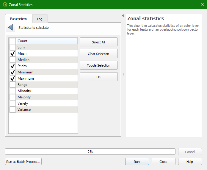 Tutorial Zonal Statistics and Area Computations | OCWGIS