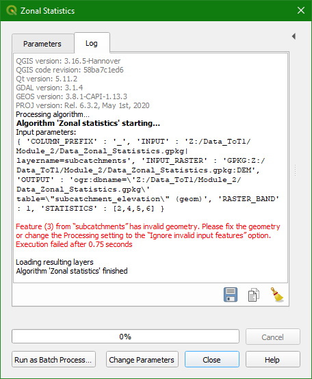 Tutorial Zonal Statistics and Area Computations | OCWGIS