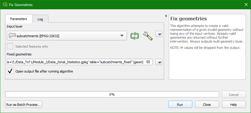 Tutorial Zonal Statistics and Area Computations | OCWGIS